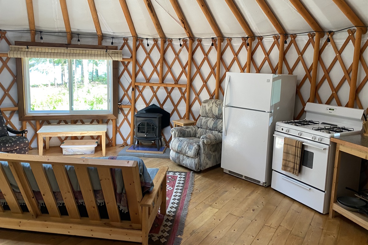 Silver Mountain Yurt - Rock Island Resort